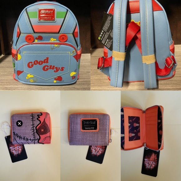 Loungefly | Bags | Loungefly Horror Backpack Wallet | Poshmark